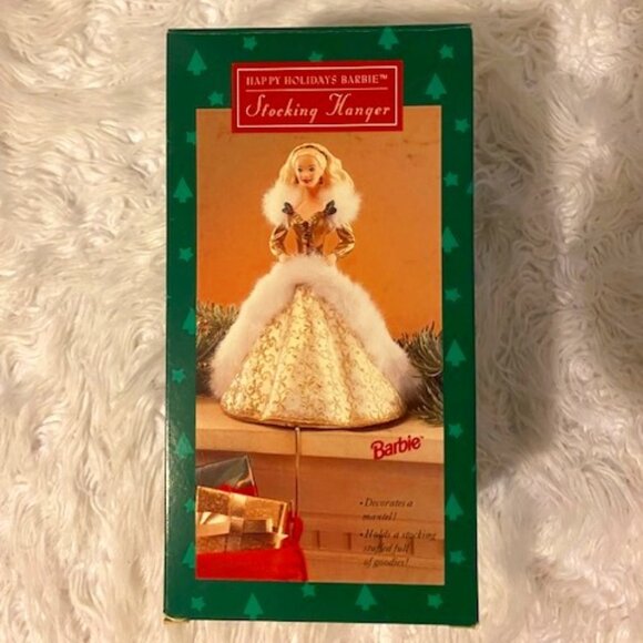 Hallmark Ornaments | Holiday | Barbie Happy Holidays Barbie Stocking ...